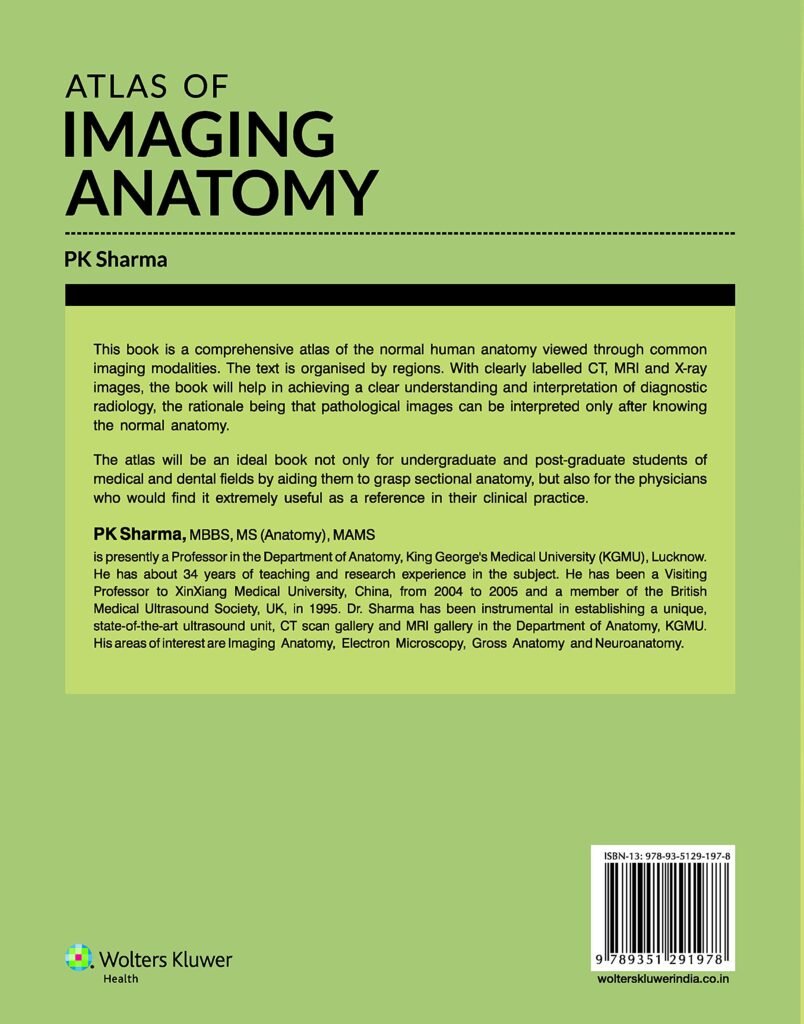 Atlas of Imaging Anatomy by Pk Sharma - Drcart Atlas of Imaging Anatomy